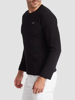 Play Comme Des Garcon Graphic Heart Long-sleeve Tee