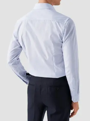 Eton Slim-fit Micro Floral-print Dress Shirt