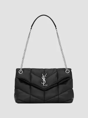 Saint Laurent Puffer Shoulder Bag - Nero