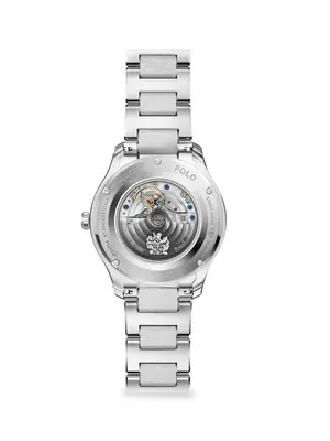 PIAGET Polo Blue Diamond & Stainless Steel Bracelet Watch