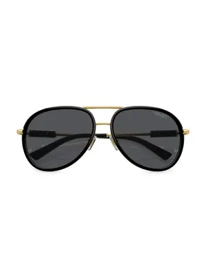 Versace 60mm Aviator Sunglasses