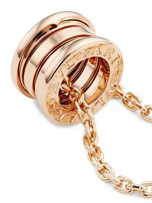 BVLGARI B. Zero1 18k Pendant Necklace
