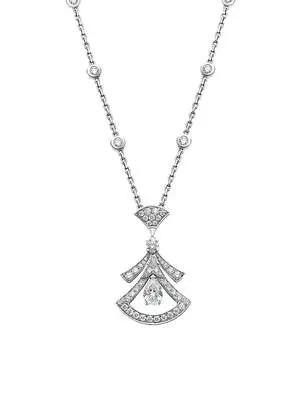 BVLGARI Divas' Dream 18k & Diamond Pendant Necklace