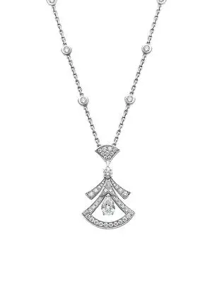 BVLGARI Divas' Dream 18k & Diamond Pendant Necklace