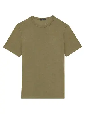 Theory Essential T-shirt Dark Olive