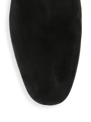 Aquatalia Ulyssaa Suede Ankle Boots - Black