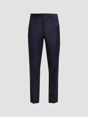 SAKS FIFTH AVENUE Collection Wool Trousers - True Navy