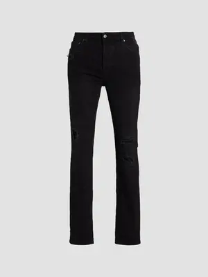Ksubi Chitch Distressed Skinny Jeans - Black