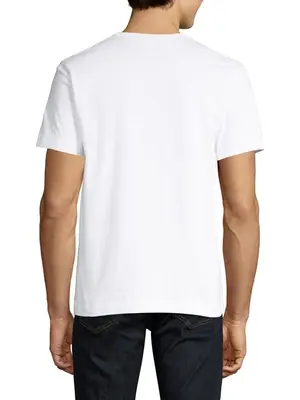 Play Comme Des Garcon Double Polka-dot Heart Tee