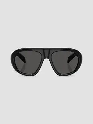 Prada 57mm Pilot Sunglasses