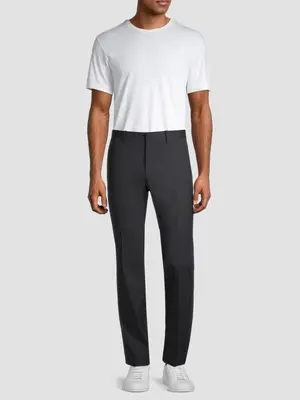 Theory Mayer Straight-leg Pants - Black