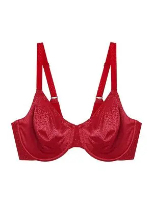 Wacoal Back Appeal Full-coverage Underwire Bra Barbados Cherry