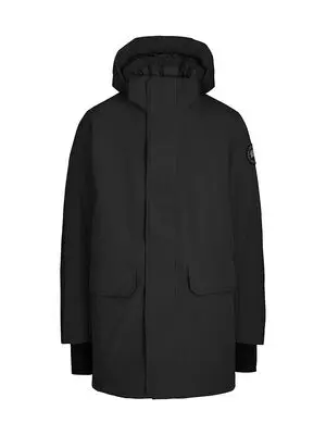 Canada Goose Men's Brockton Down Parka - North Star White  - Black