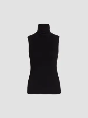L'Agence Ceci Sleeveless Turtleneck