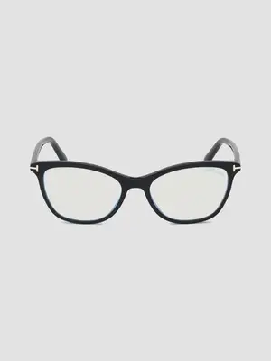 TOM FORD 52mm Square Blue Filter Eyeglasses