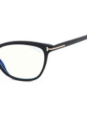 TOM FORD 52mm Square Blue Filter Eyeglasses