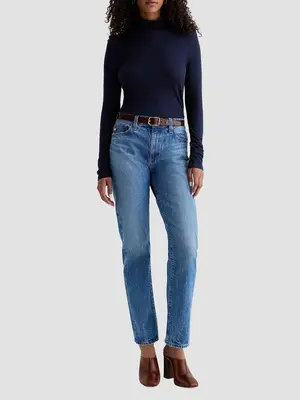 Ag Chels Cotton Turtleneck Sweater - Deep Trenches