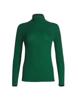 Ag Chels Cotton Turtleneck Sweater Village Pine