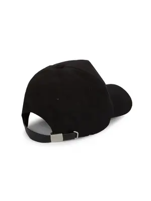 Moose Knuckles Logo Icon Baseball Cap - Black Black