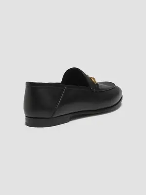 Gucci Brixton Leather Horsebit Loafers