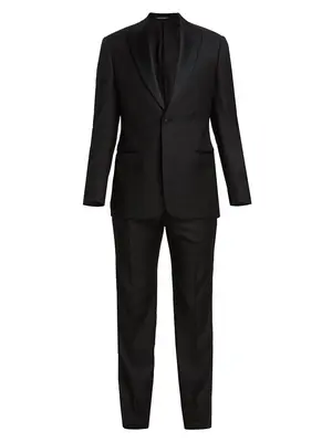 Emporio Armani Peak Lapel Single-button Suit