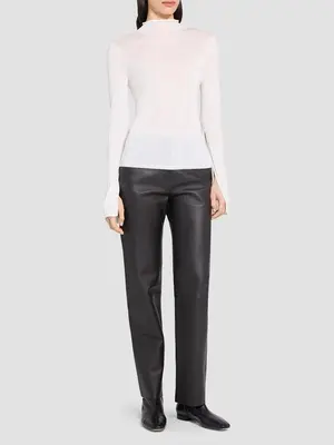 Theory Wool-blend Turtleneck Sweater