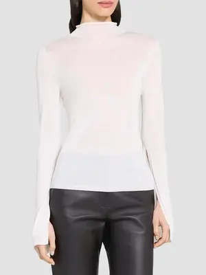 Theory Wool-blend Turtleneck Sweater