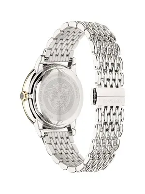 Versace Medusa Icon Stainless Steel Bracelet Watch