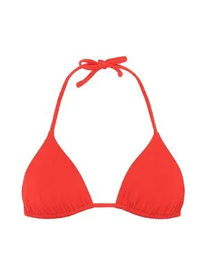 ERES Mouna Triangle Bikini Top Ecarlate