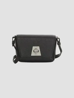 Akris Little Anouk Day Leather Crossbody Bag - Black