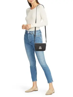 Akris Little Anouk Day Leather Crossbody Bag