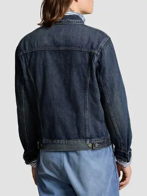 Polo Ralph Lauren Faded Denim Trucker Jacket - Blue