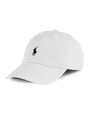 Polo Ralph Lauren Polo Player Hat White Marl