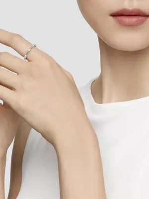 David Yurman Cable Collectibles Stations Stack Ring In 18k