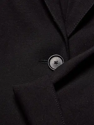 Akris Elets Jersey One-button Blazer