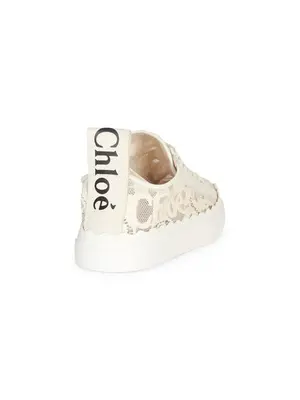 Chloé Lauren Lace Low-top Sneakers