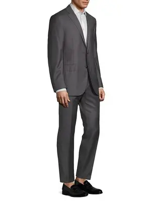 Corneliani Classic Wool Suit Grey