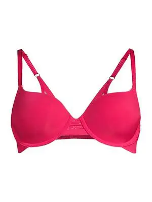 Le Mystère Second Skin Back Smoother Bra Bright Pink