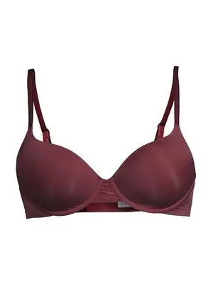 Le Mystère Second Skin Back Smoother Bra Dark Cherry