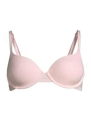 Le Mystère Second Skin Back Smoother Bra Pink Chiffon