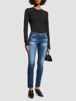 Ag Prima Mid-rise Cigarette Jeans