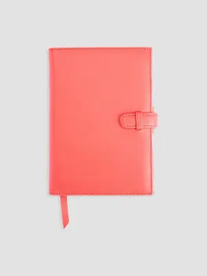 ROYCE NEW YORK Executive Leather Journal - Red