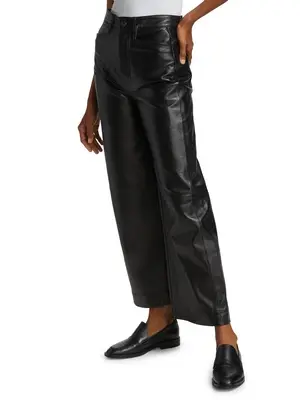 Proenza Schouler White Label Lightweight Leather Culottes