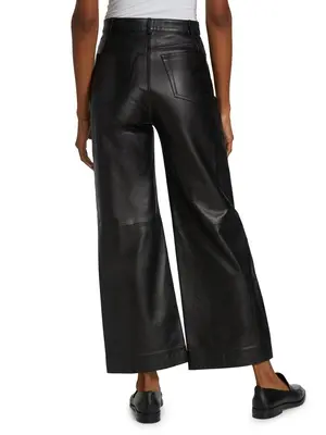 Proenza Schouler White Label Lightweight Leather Culottes