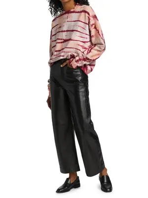 Proenza Schouler White Label Lightweight Leather Culottes