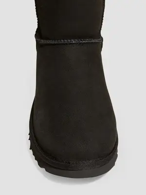 UGG S Classic Tall Ii Shearling-lined Suede Boots - Black
