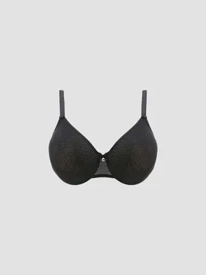 Chantelle C Magnifique Seamless Minimizer Bra Black