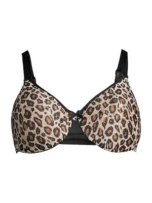 Chantelle C Magnifique Seamless Minimizer Bra Leopard