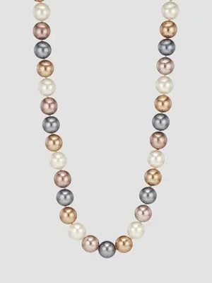 KENNETH JAY LANE Faux Pearl Necklace - Multi