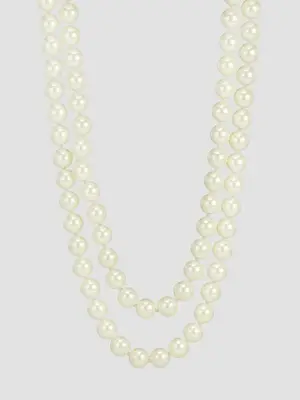 KENNETH JAY LANE Faux Rope Necklace